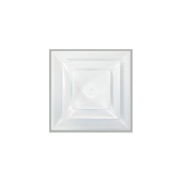 American Louver/Plasticade American Louver Stratus Plastic Cone Diffuser, Ceiling, 10", R6 ...